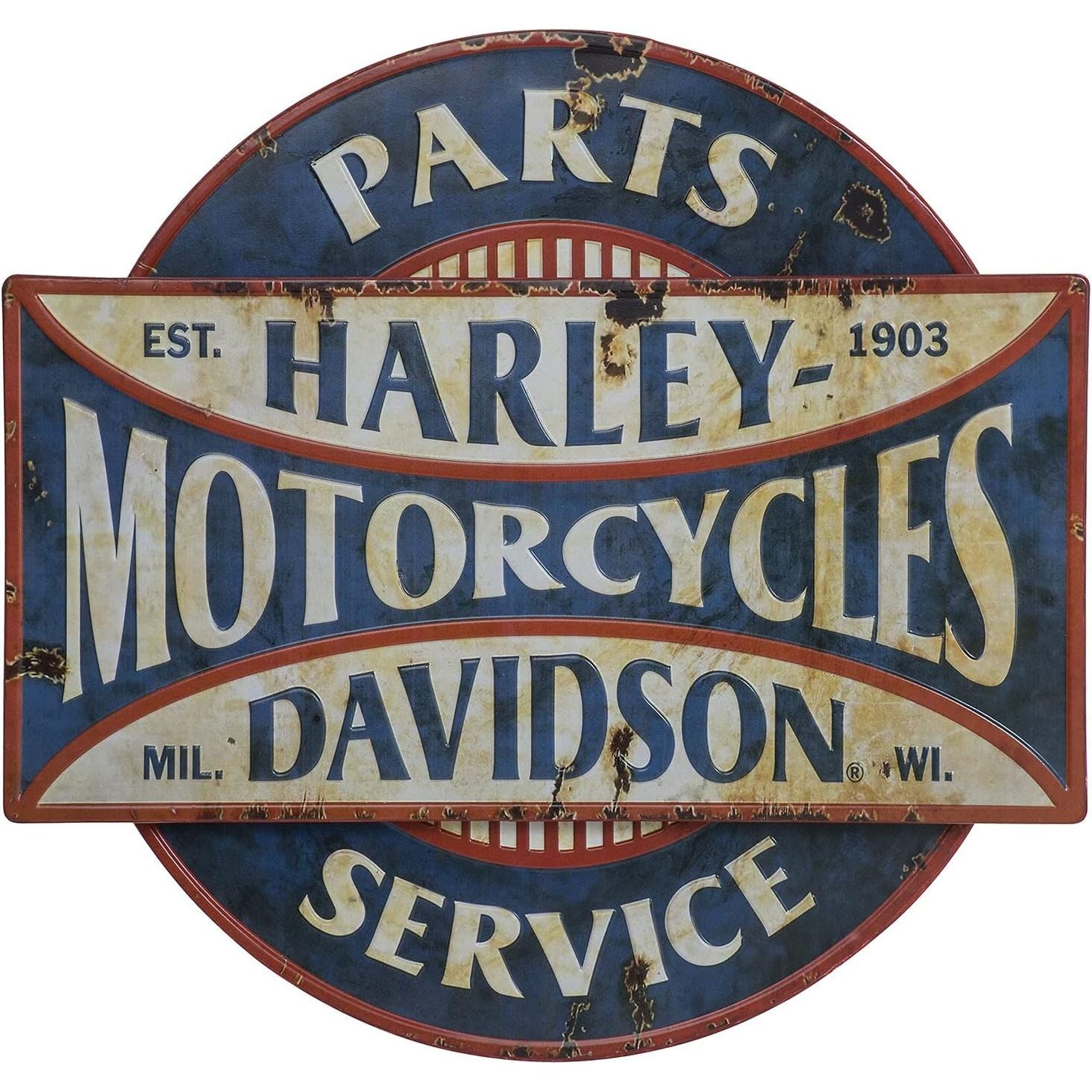 Harley-Davidson® Parts & Service Metal Sign – LIND