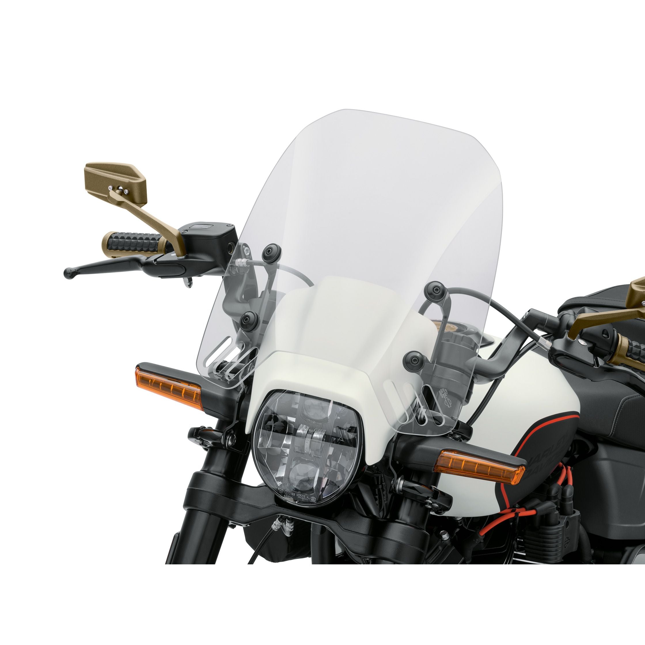 Harley-Davidson® Quick-Release Compact Windshield, Fits FXDRS Models – LIND