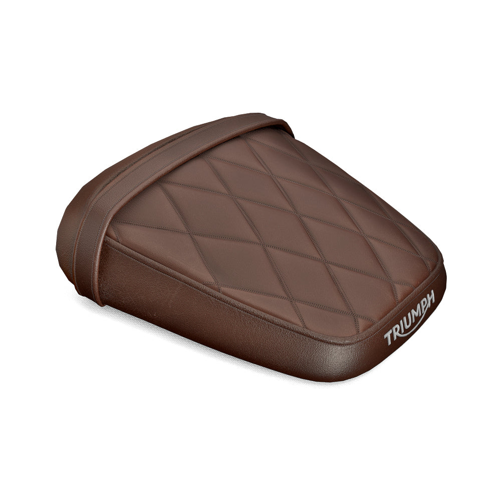 Triumph Brown Quilted Pillion Seat - Scrambler 900 2026 – LIND