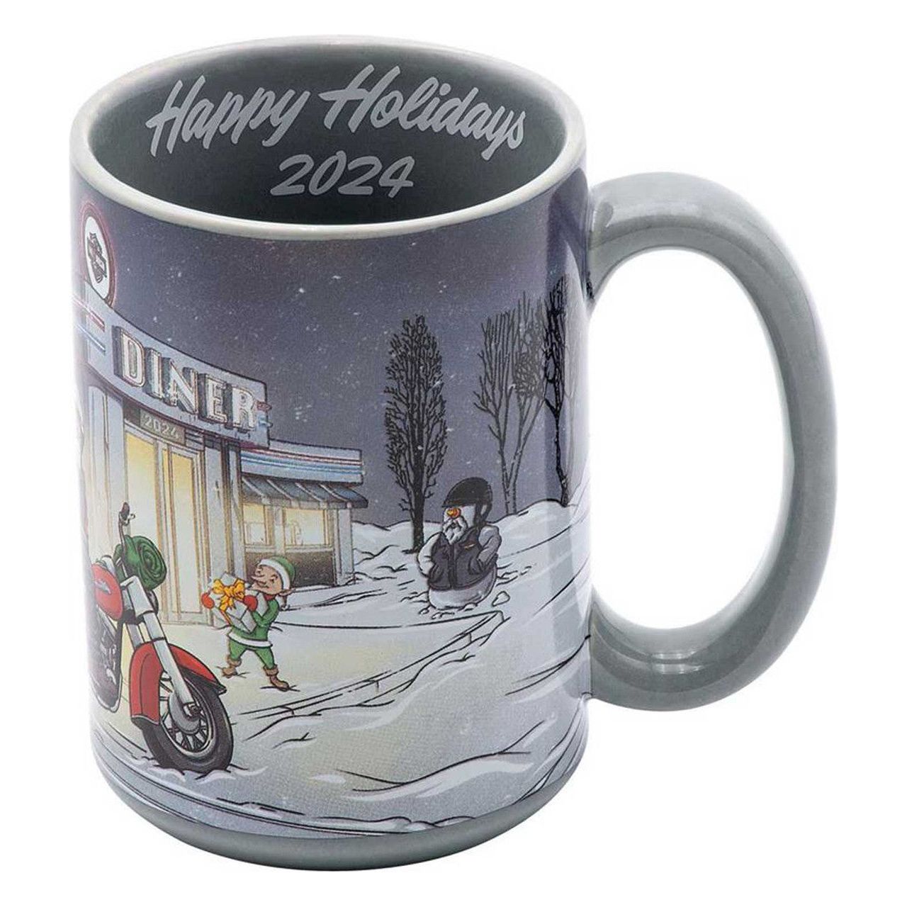 Harley-Davidson® 2024 Biker Santa Ceramic Mug - Holiday Special Mug ...