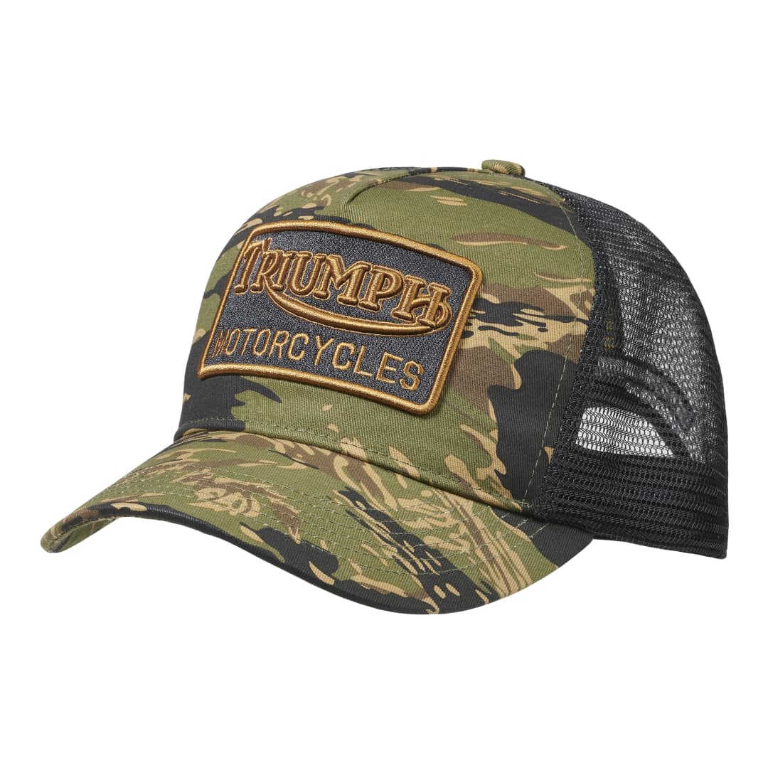 Triumph Heritage Hunter Trucker Cap - Tiger Camo – LIND