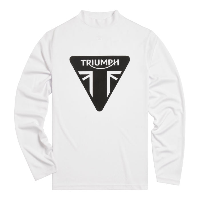 Triumph Rapid Dry Race Long Sleeve Tee White – LIND