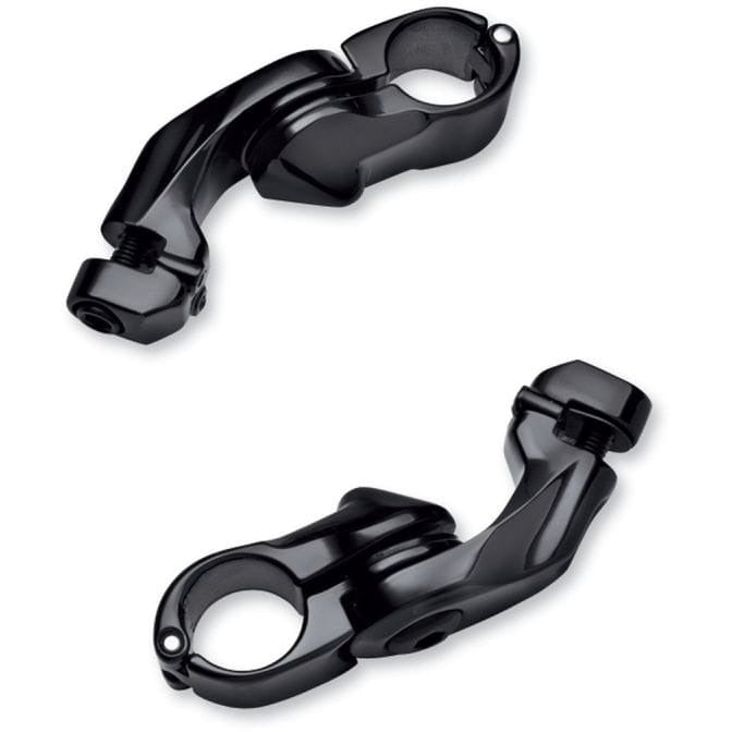 Harley-Davidson® Adjustable Highway Peg Mounting Kit - Angled Black – LIND